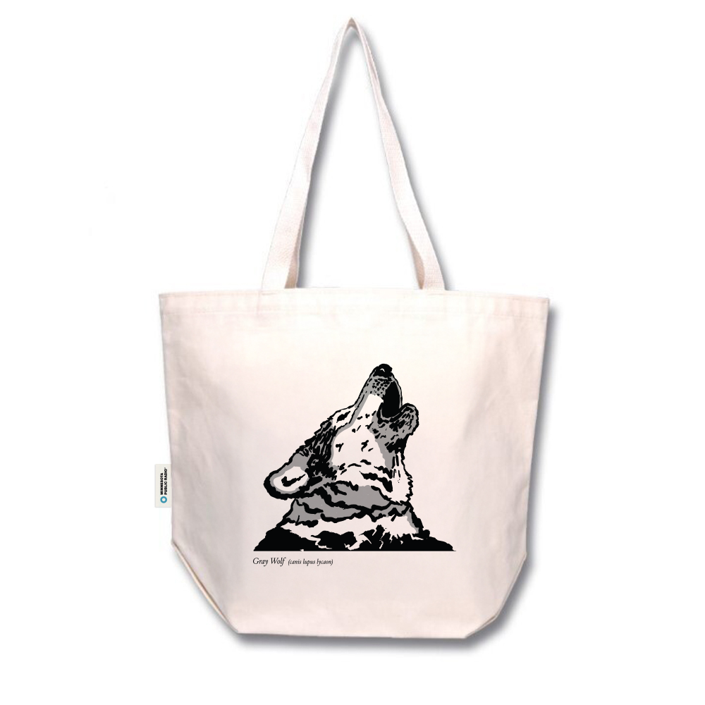 Wolf Tote Bag – Public Media Market